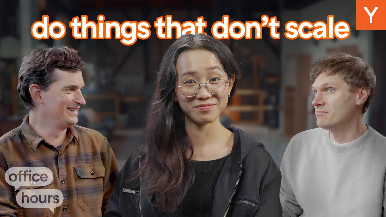 Ycs Group Partners Discuss Doing Things That Dont Scale Yc Startup Library Y Combinator