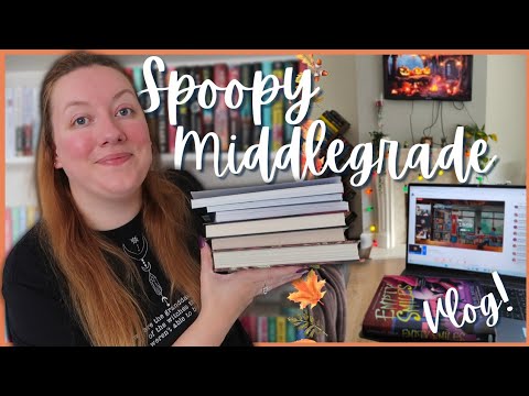 Reading Spoopy Middlegrade Books 👻
