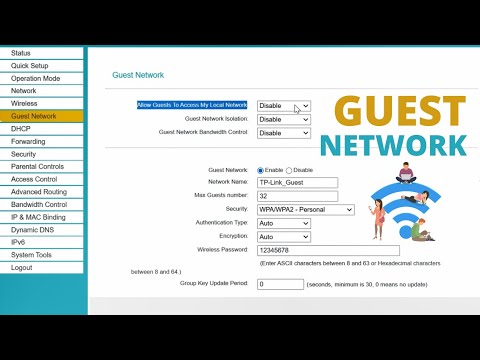 Set Up Guest WiFi Network in TP-Link Router