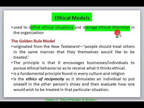 Chapter 2 Ethical Principles in Business Business Ethics & Corporate Governance