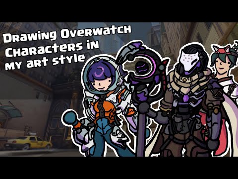 Steam Community :: Video :: Drawing Overwatch Hero’s in my Art Style
