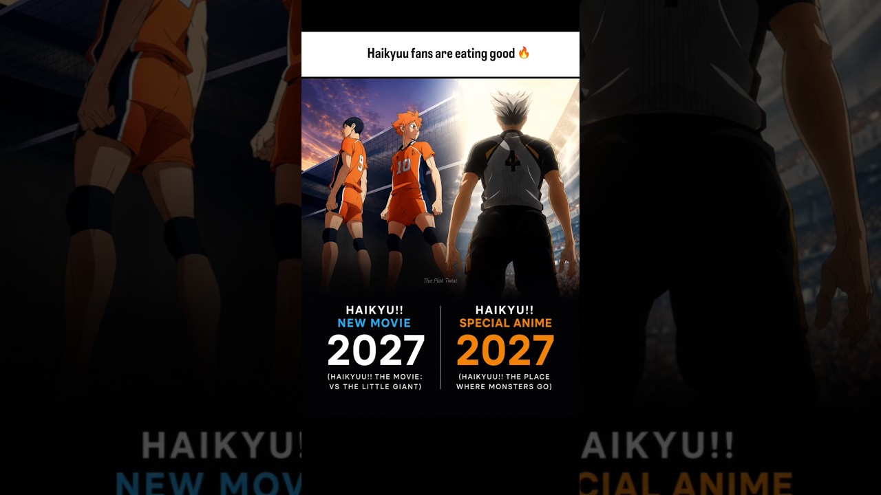 We are finally getting it 🔥 #haikyuu #haikyuumovie #anime