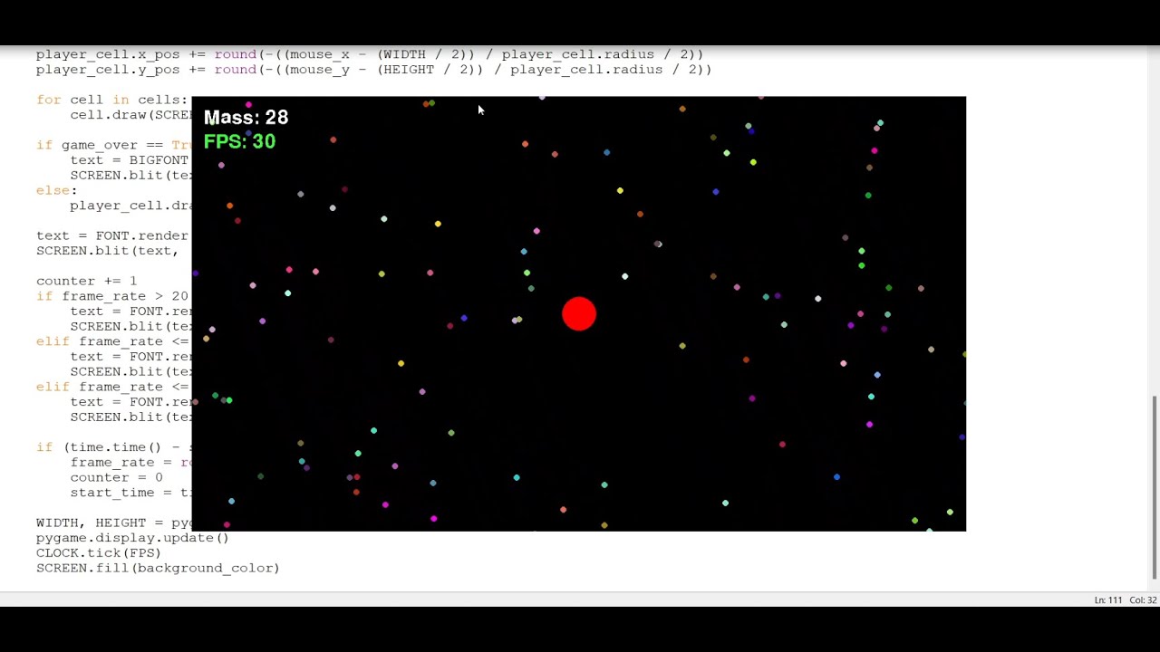 Agar.io in Python - Part 2