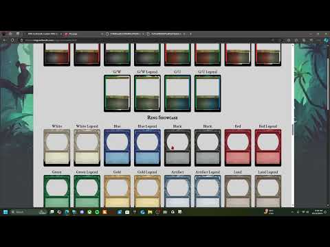 MTG CARDSMITH CARD MAKER TUTORIAL PART 1