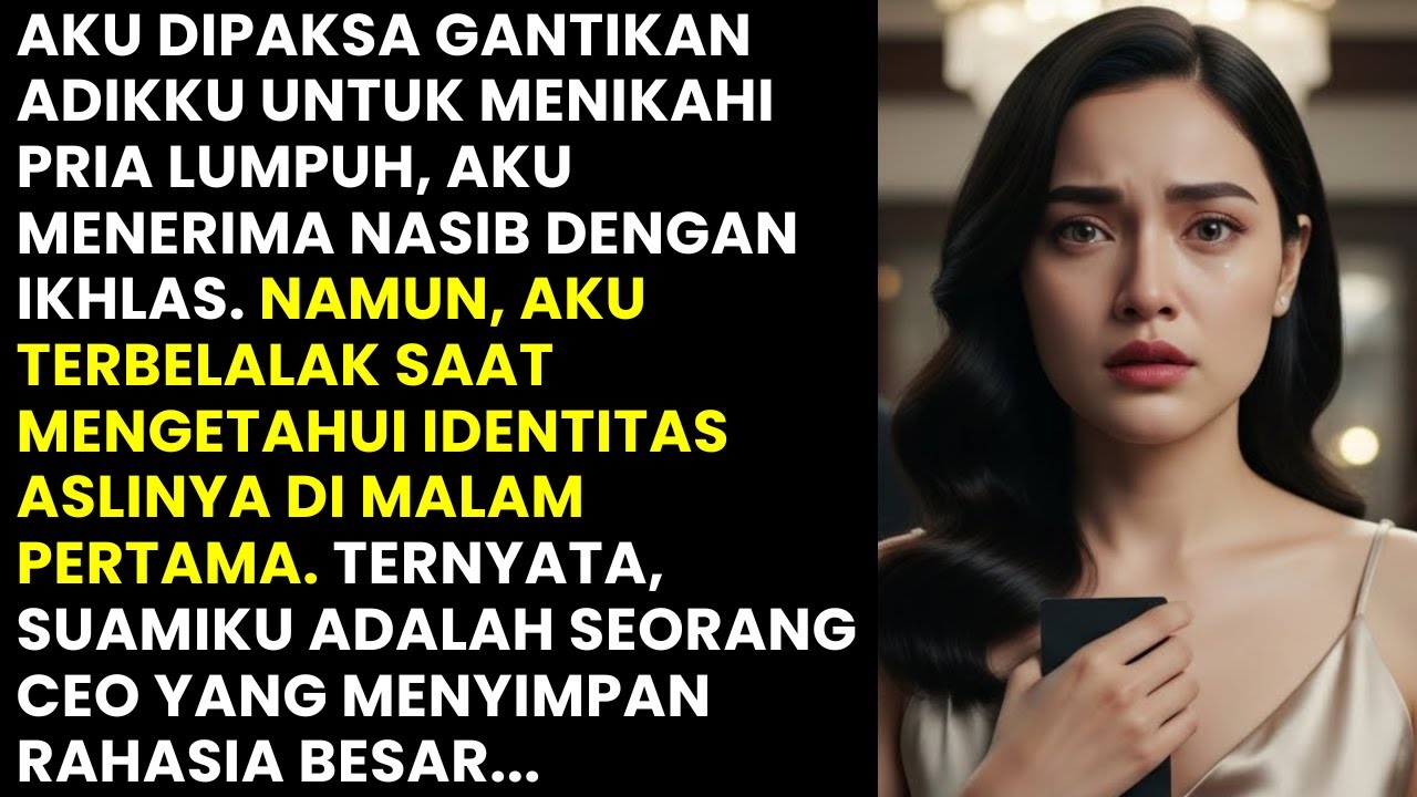 DIPAKSA NIKAH GANTIKAN ADIK, AKU IKHLAS PUNYA SUAMI LUMPUH. MALAM PERTAMA SYOK DIA CEO!