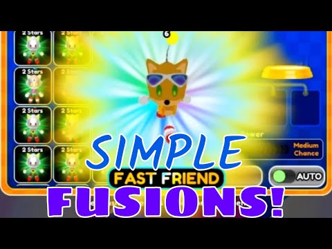 Sonic Speed Simulator Fast Friend Fusion Tutorial