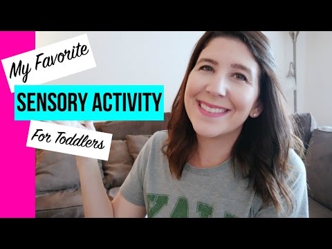 My FAVORITE Sensory Activity for Toddlers