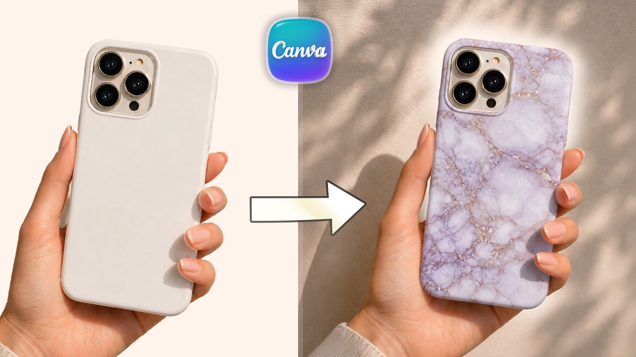 How to Create Phone Case Mockups Using Canva | Step by Step Tutorial for Beginners