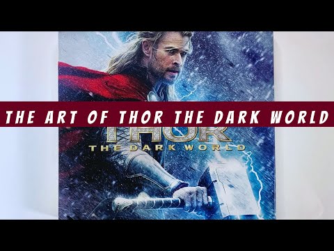 The Art of Thor The Dark World (flip through) Marvel Artbook