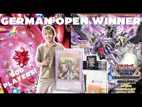 GERMAN OPEN WINNER DECK PROFILE - 800 PLAYERS -CEDRIC W. - PURE MEMENTO