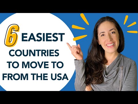 Where can YOU move to from the USA? The EASIEST countries to get to as an American.
