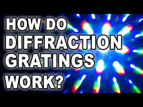 diffraction gratings: Using the principles of interferences to examine light