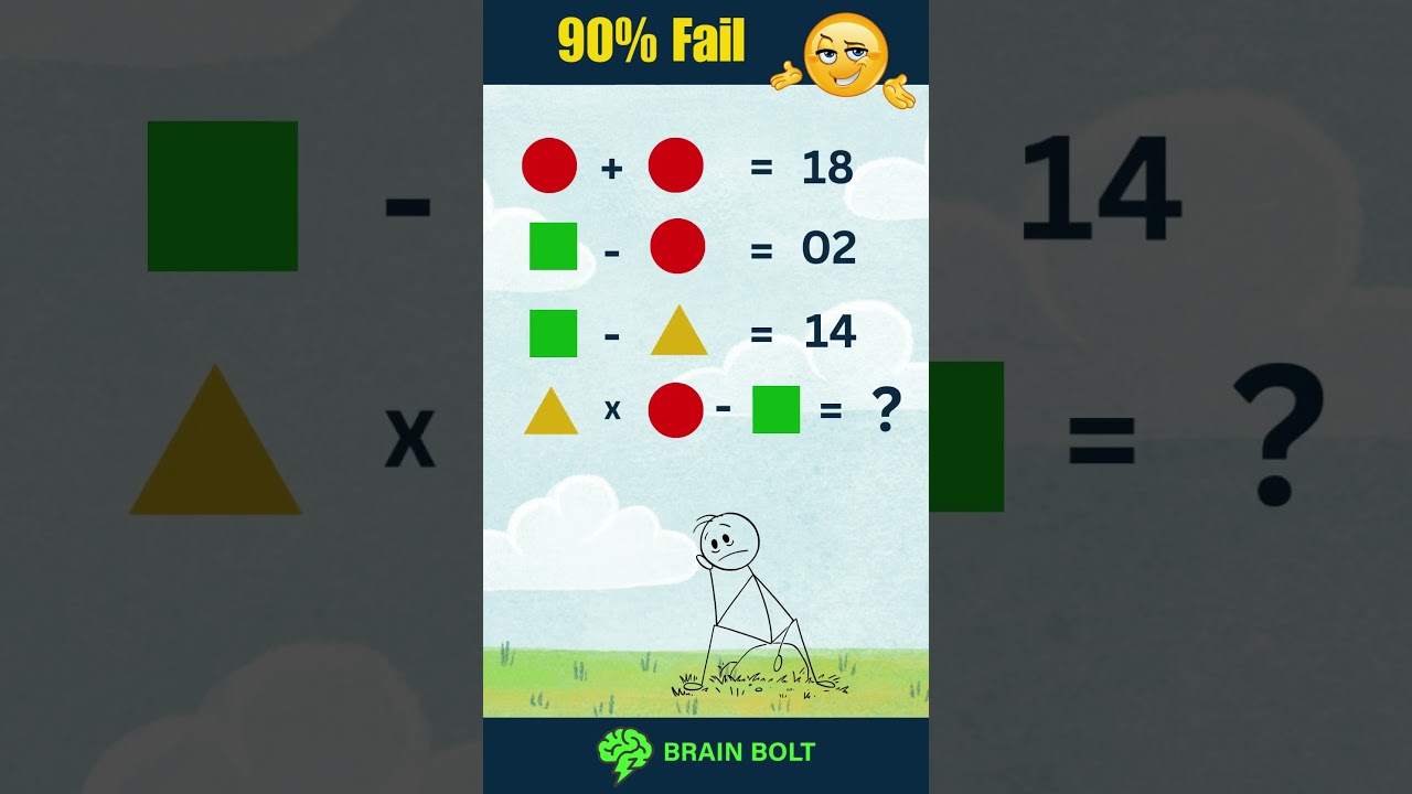 Only Geniuses Solve This Shape Puzzle. #shorts #viralpuzzle #educationalvideo