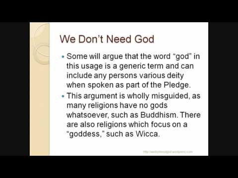 Remove “under God” from the U.S. Pledge of Allegiance | Thinking Sociology