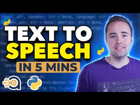 Text-to-Speech | Python in 5 min