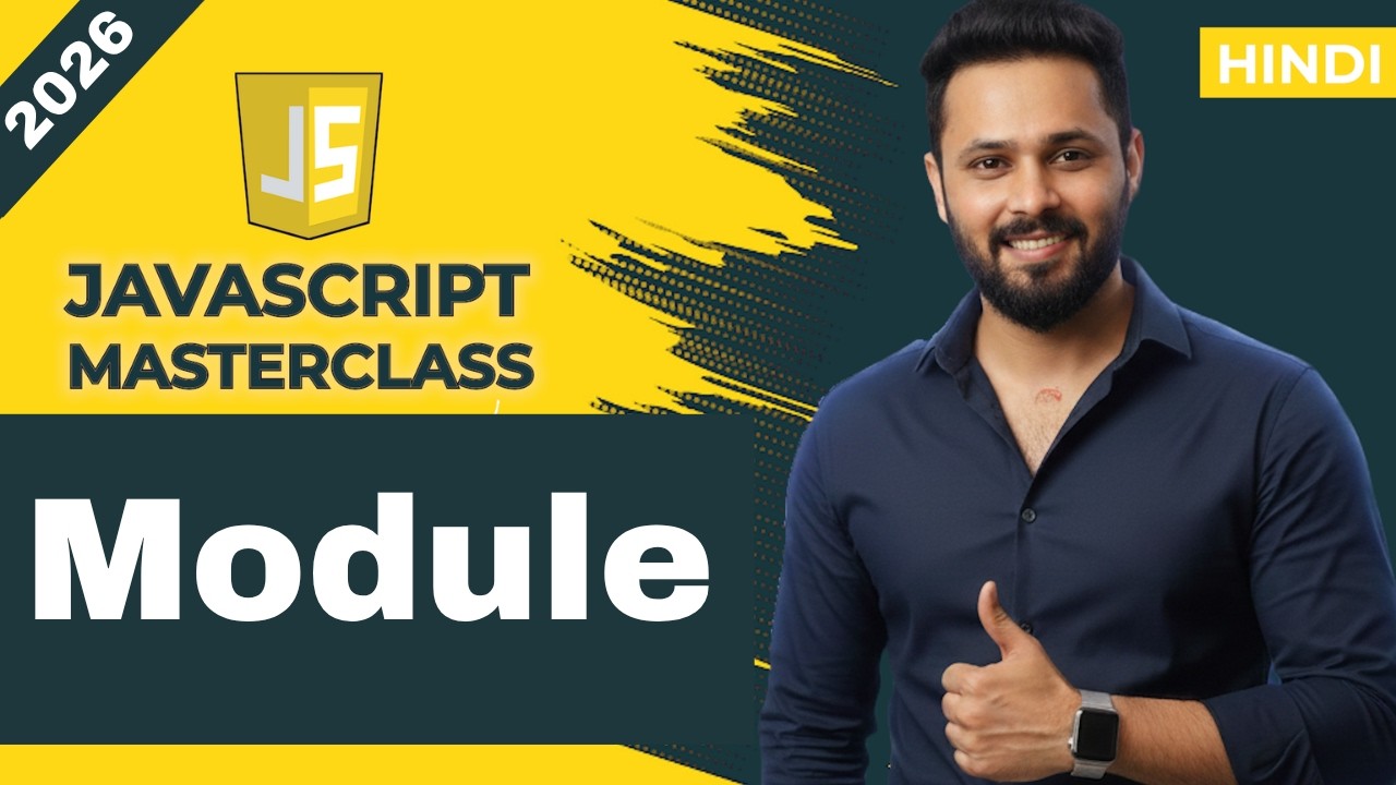 Javascript tutorial in Hindi #84 JavaScript Modules Explained | ES Modules (Import/Export)