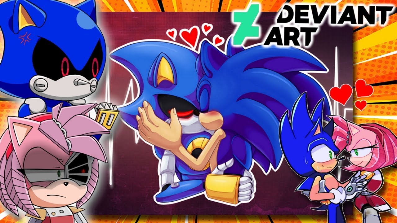 Rusty Rose & Metal Sonic Vs Deviantart (Sonic Prime)