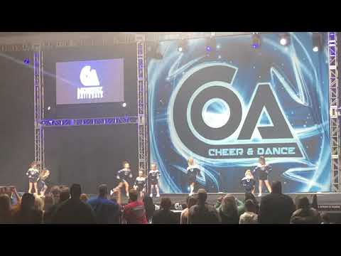 Coa cheer competition cek little bits
