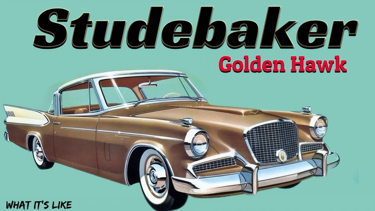 1957 studebaker golden hawk, one of the fastest cars of the 50s