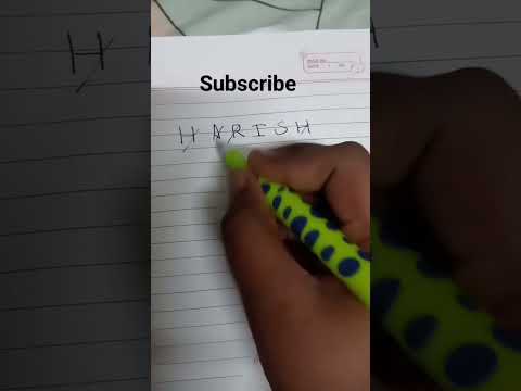 logo of Harish #like ##100k #comment #subscribe