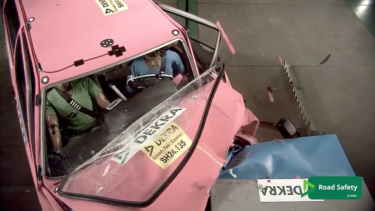 1989 GOLF 2代目接受現代的撞擊測試，可能一顆星都拿不到！ | 癮車報