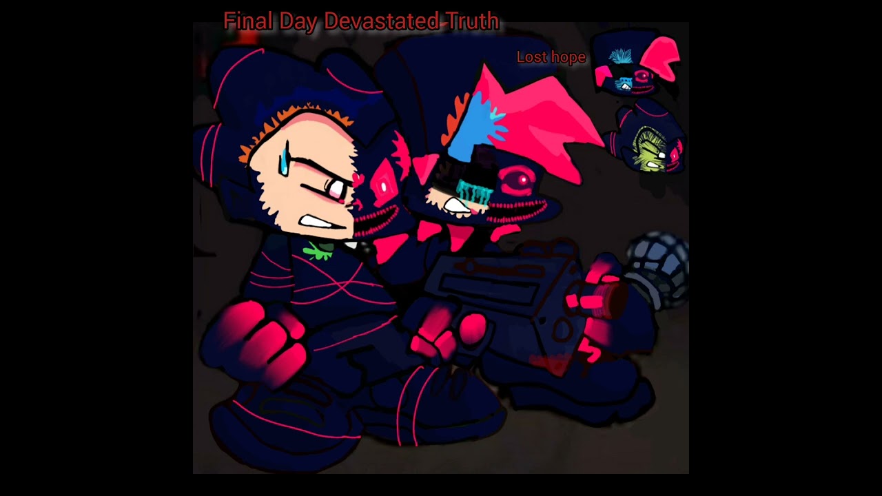 Fnf Corruption Pico and Bf's duo Clash Remaster