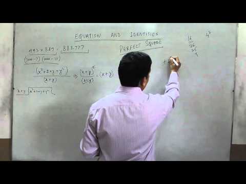 Where are Algebraic Identities used in Daily Life
