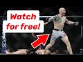 Sites To Watch Ufc For Free Watch HD Mp4 Video Download Free