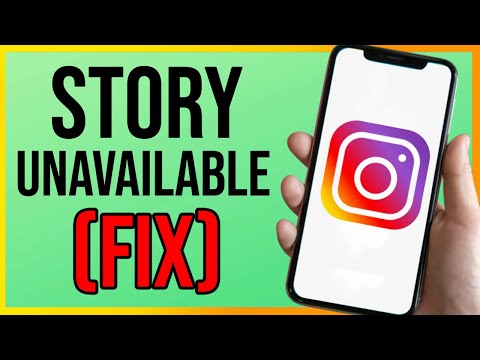 Instagram Story Unavailable Problem (FIX)