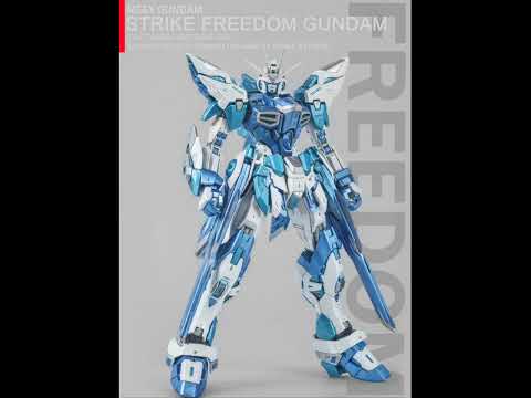 MGEX Gundam Strike Freedom #gundam #gunpla #gunplacustom #gunplabuilder #shorts #gundamseed