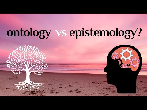 Philosophy - Ontology vs Epistemology