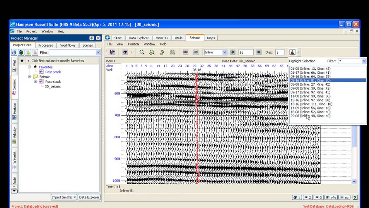Data Loading in HRS-9