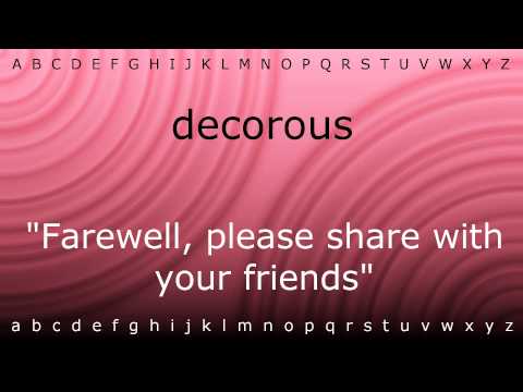 Here I will teach you how to pronounce 'decorous' with Zira.mp4
