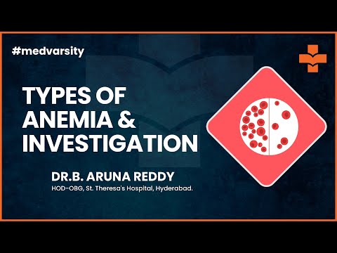 Types of Anemia & Investigation | Medvarsity