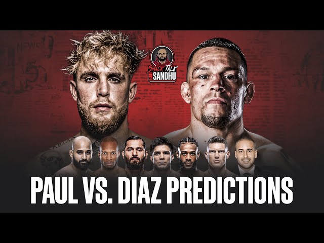 Watch Jake Paul vs. Nate Diaz: Jake Paul vs. Nate Diaz: When, where ...