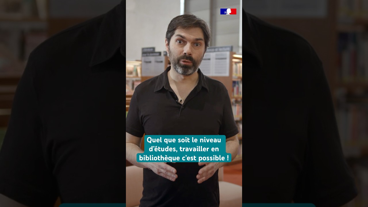 Travailler en bibliothèque peu importe le niveau d'études c'est possible !