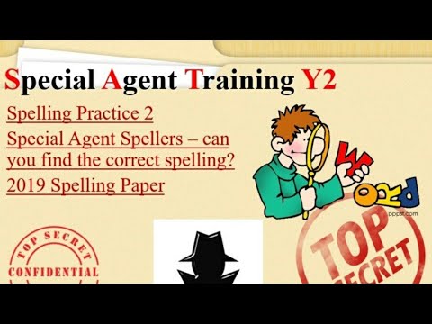 Y2 SATs Spellings 2019 Practice