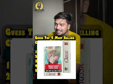Top Selling Cigarette Brands in India | #nmtalks #cigarettes #tabacco
