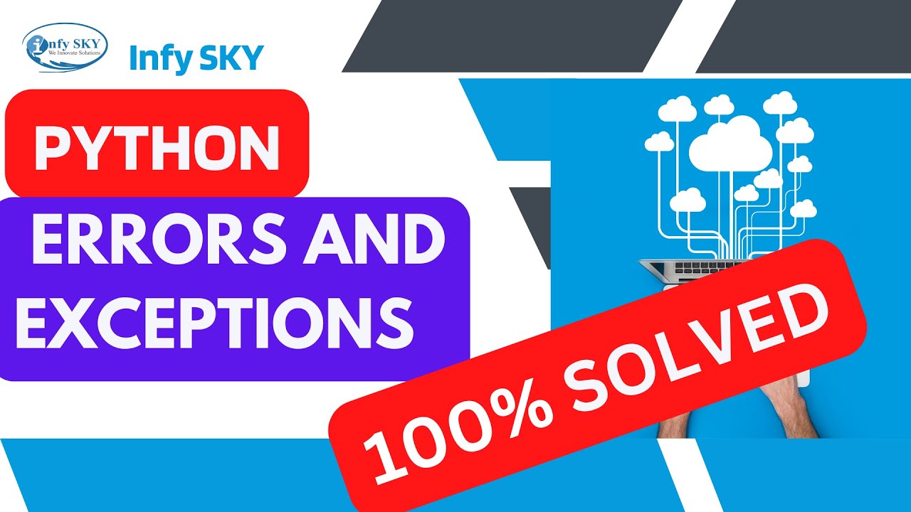 (SOLVED)Python Errors and Built-in Exceptions | Errors, and Exceptions  |Python Try Except #python