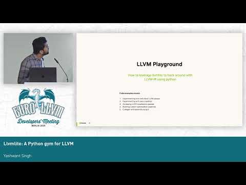 2025 EuroLLVM - llvmlite: A python gym for LLVM