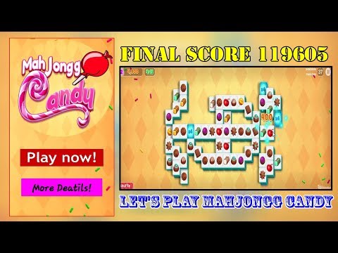 Mahjongg Candy final score 119605