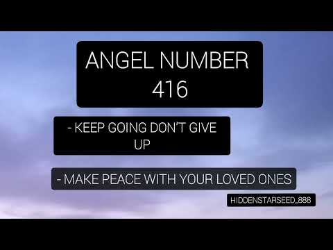 😇 Angel 😇 Number 416