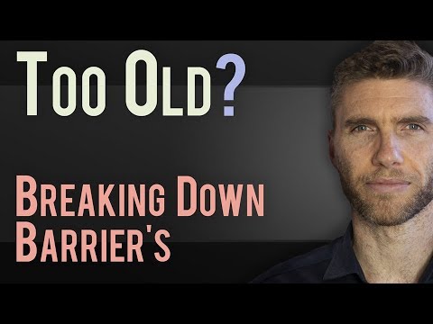 Too Old/Too Young..? Breaking down barriers to achieving