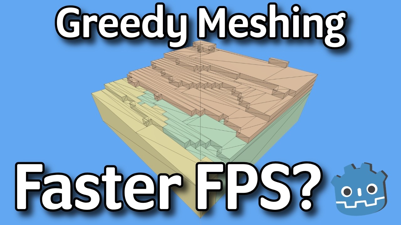 Did Greedy Meshing Increase the FPS of My Voxel Terrain? | Devlog & Tutorial