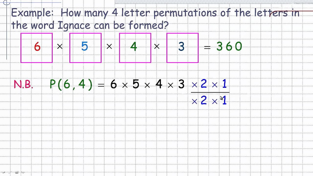 Permutations Involving Different Objects.mp4