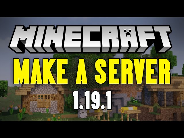 How to update a Minecraft server to version 1.19
