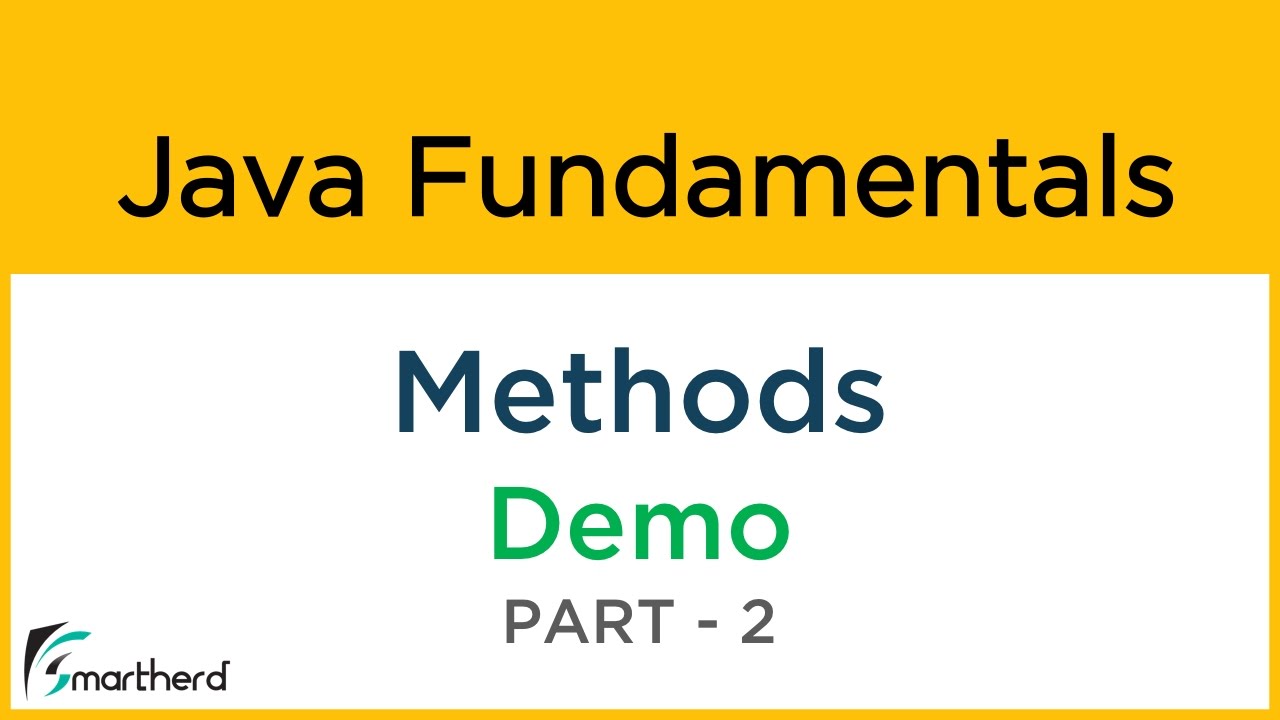 Java METHODS and FUNCTIONS example part-2. Java tutorial and Basics for beginners #8.2