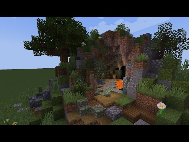 Dripstone Cave Shop - Build Idea - [World Download] Minecraft Map