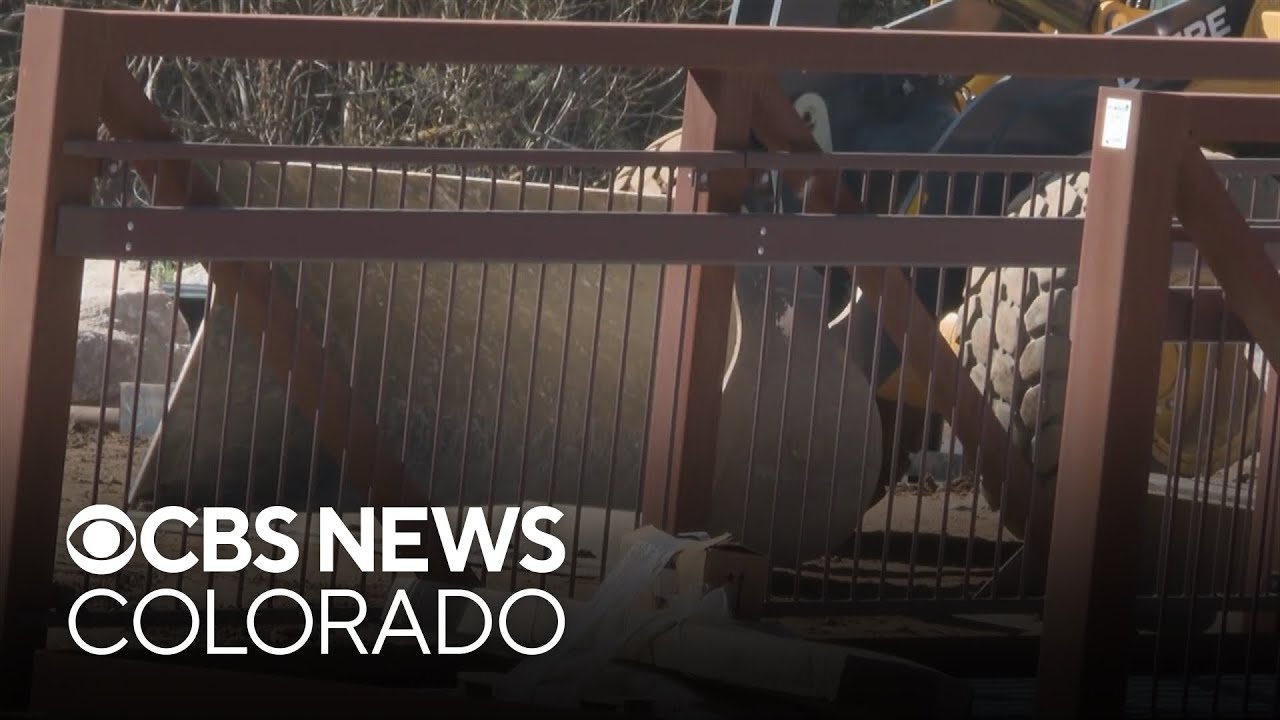 Pedestrian bridge, new Chapman Drive Trailhead created to provide safer trails, roads in Boulder