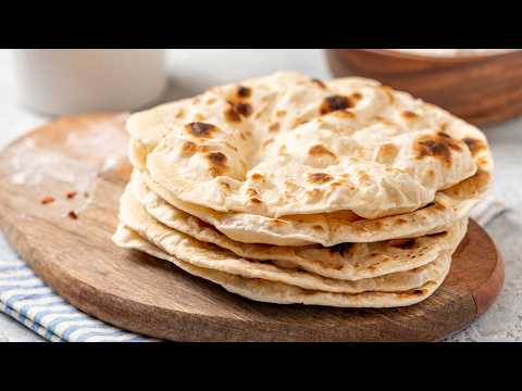 How to Make Authentic Indian Chapati Roti Flatbread (Easy Recipe)